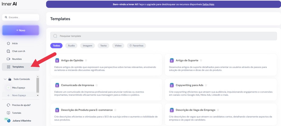 Inner AI: como usar IA que cria conteúdo para empresas