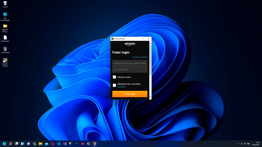 Como usar o Send to Kindle