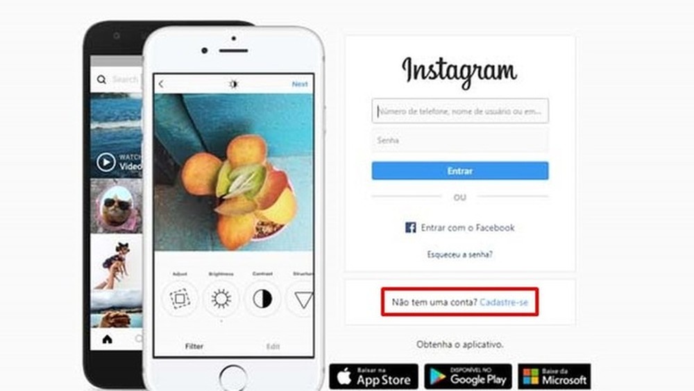 Como criar uma conta no Instagram pelo PC e celular passo a passo