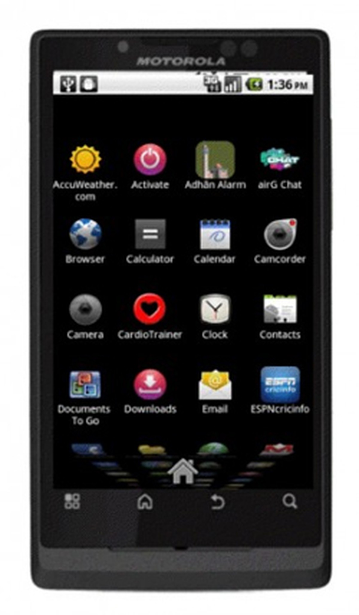 Motorola anuncia o smartphone Triumph, com Android e tela de 4.1 polegadas