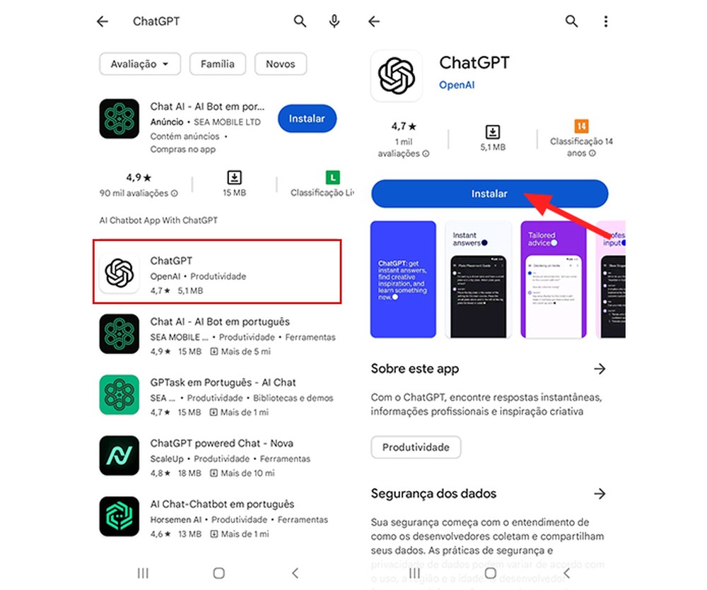 ChatGPT para Android: veja como usar o aplicativo no celular