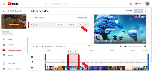 Como editar vídeo no YouTube Studio? Veja passo a passo para usar site