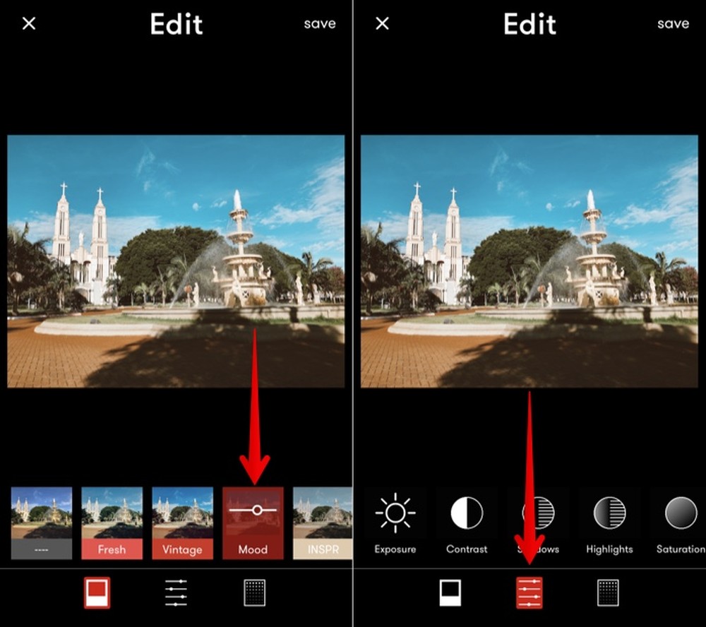 Como usar o app Tezza para editar suas fotos no celular