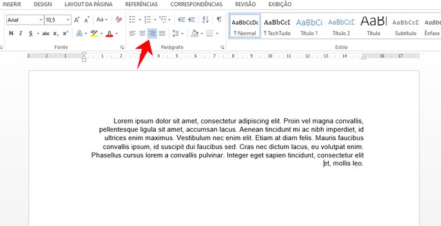 Como Alinhar O Texto Em Colunas No Word? – ARJF
