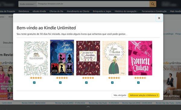 Como assinar o Kindle Unlimited? Veja passo a passo