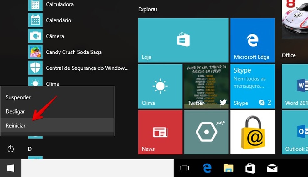 Como abrir apps de notas pela central de notificações do Windows 10