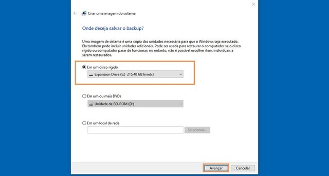 Como fazer backup completo do seu computador Windows 10 ou 8.1
