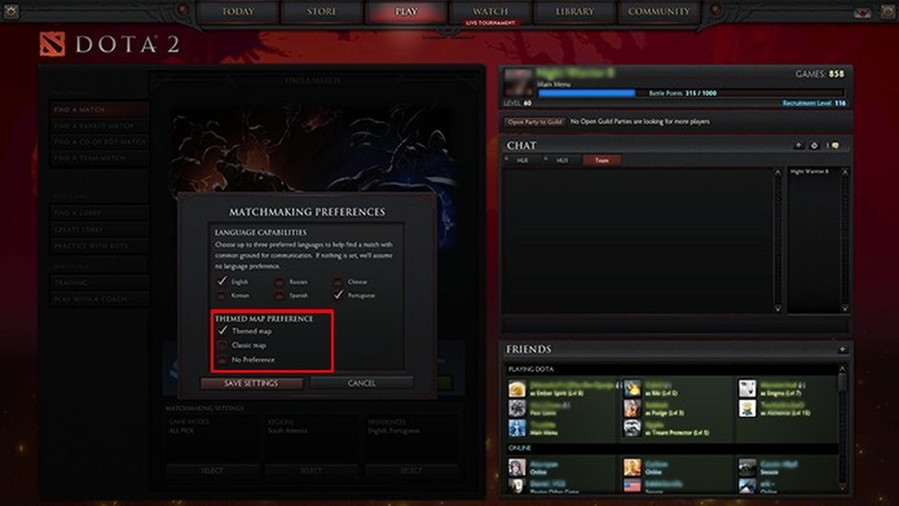 Dota 2: saiba como selecionar o mapa no game gratuito para PC