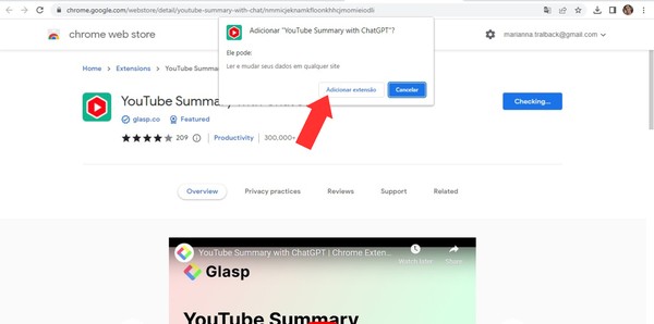 YouTube Summary with ChatGPT: saiba usar extensão que transcreve vídeos