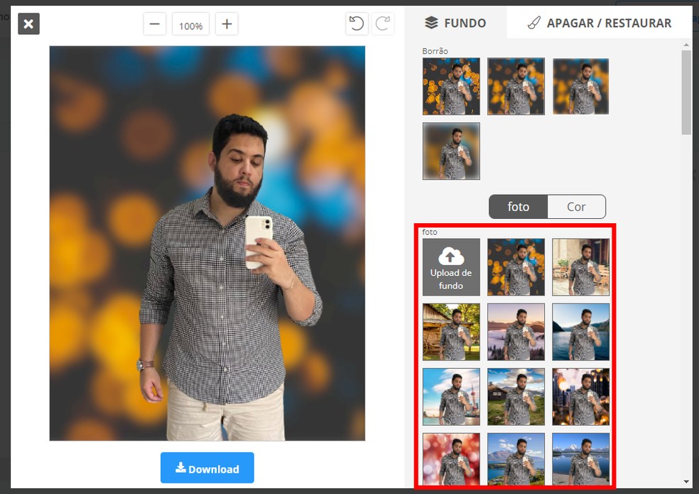 Como remover fundo de imagem com o RemoveBG