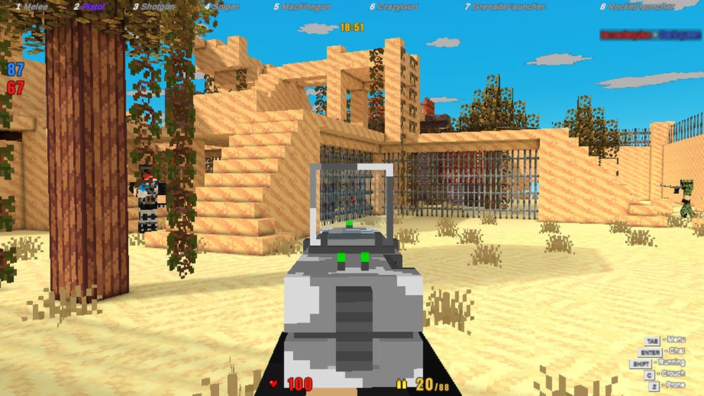 15 jogos de Minecraft de tiro que você pode jogar agora online e de graça