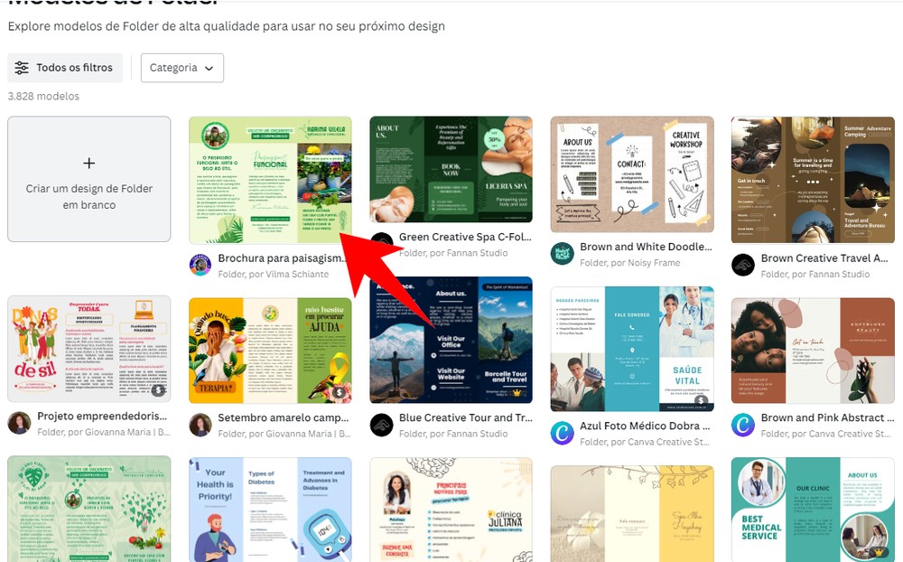 Como fazer folder no Canva