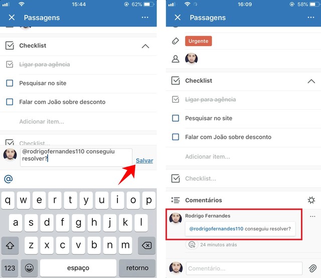 Como usar o Trello no celular