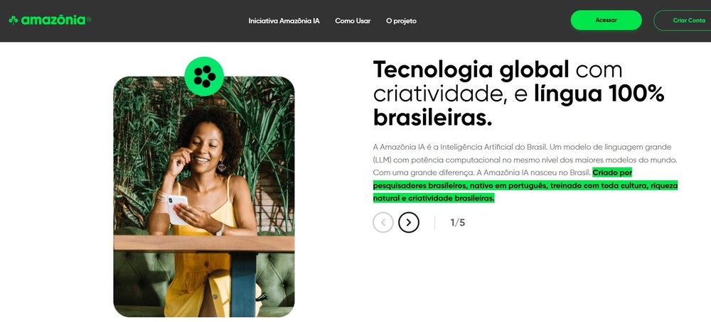 Amazônia IA: conheça a inteligência artificial totalmente brasileira