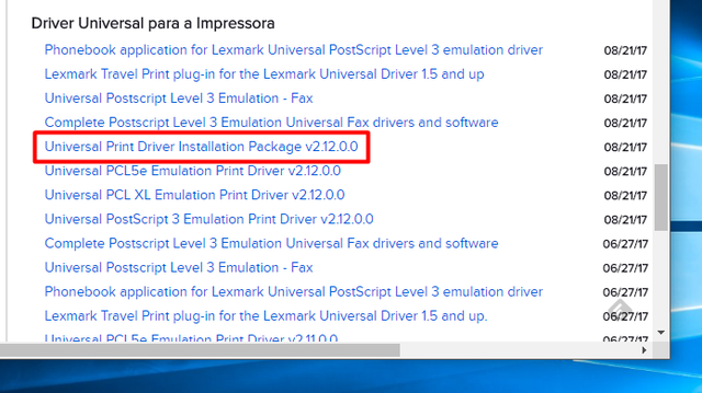 Como baixar e instalar o driver da impressora Lexmark X464de