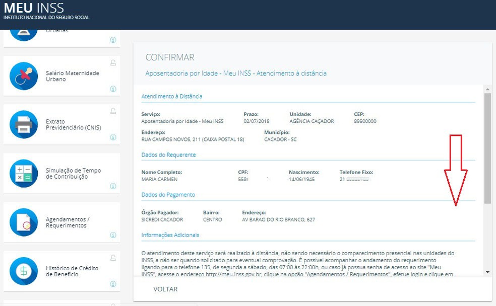 Como fazer requerimento de aposentadoria pelo Meu INSS
