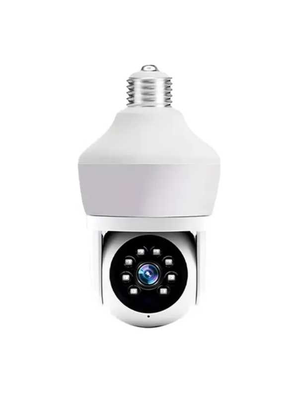 Lâmpada com câmera 360º: 8 opções discretas e fáceis de instalar