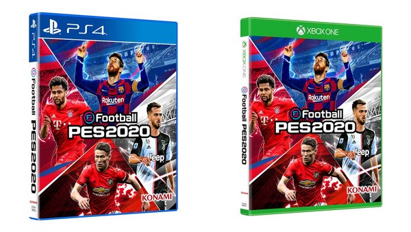 PES 2020: Messi e outros craques europeus são as estrelas da nova capa
