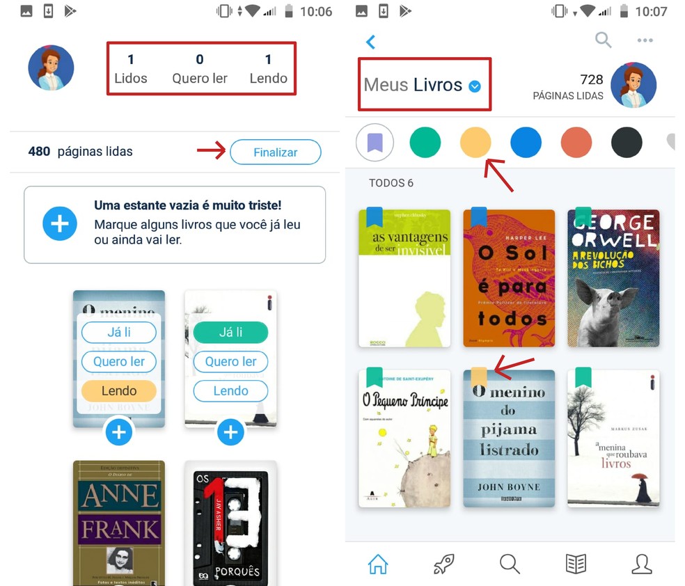 Skoob app: como usar a rede social para leitores