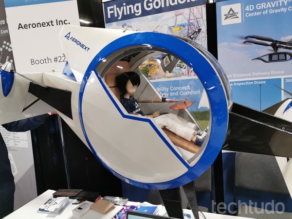 Novo drone Flying Gondola é controlado remotamente e transporta pessoas