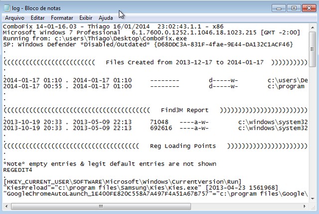 Como usar o ComboFix e acabar com malwares, sem precisar instalar nada
