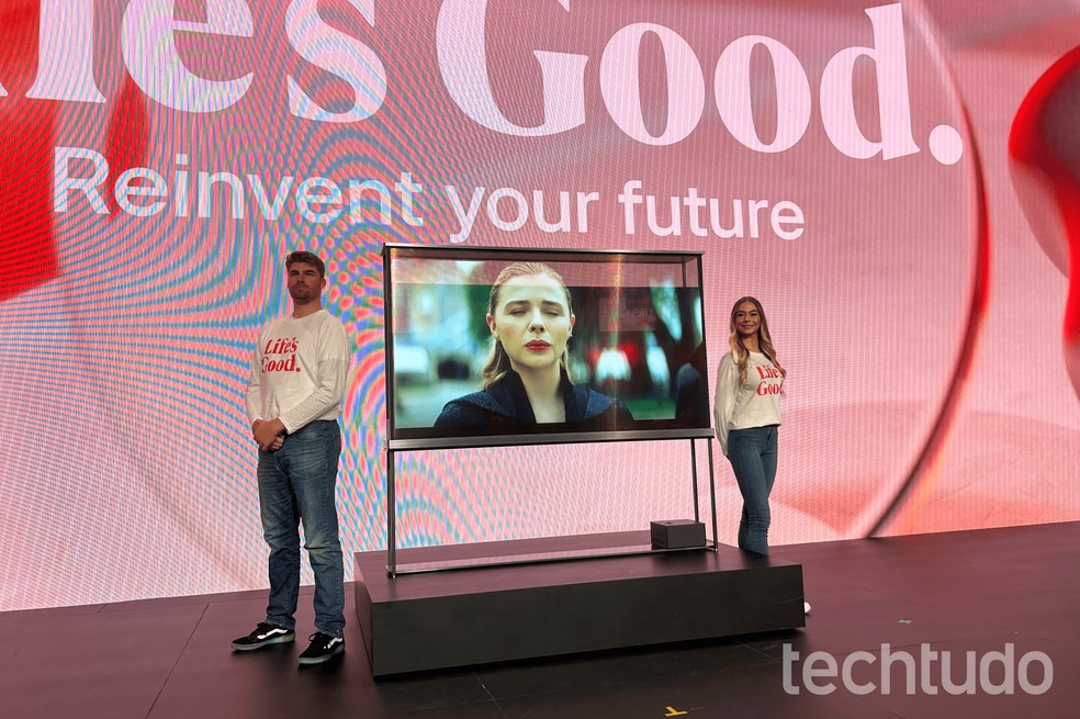 CES 2024: LG anuncia TV transparente, inovações em IA e robô 'doméstico'