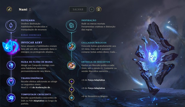 Como jogar de Nami no LOL: guia com dicas de runas, builds e counters