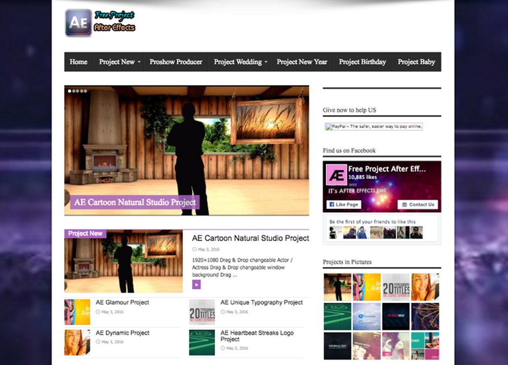 Onde encontrar templates para After Effects