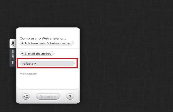 Como usar o WeTransfer grátis e enviar arquivos grandes sem login ou senha