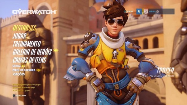 Como acessar o menu com funções escondidas em Overwatch