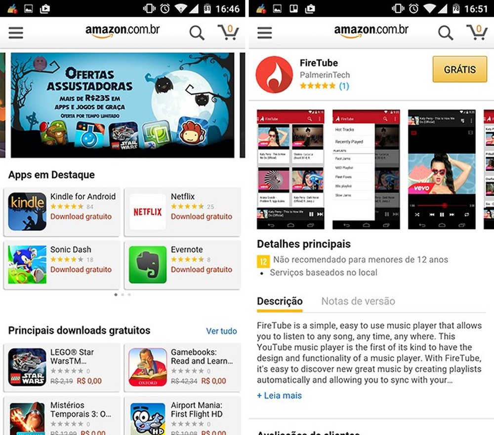 Como instalar a Amazon Appstore para baixar apps e jogos no Android?