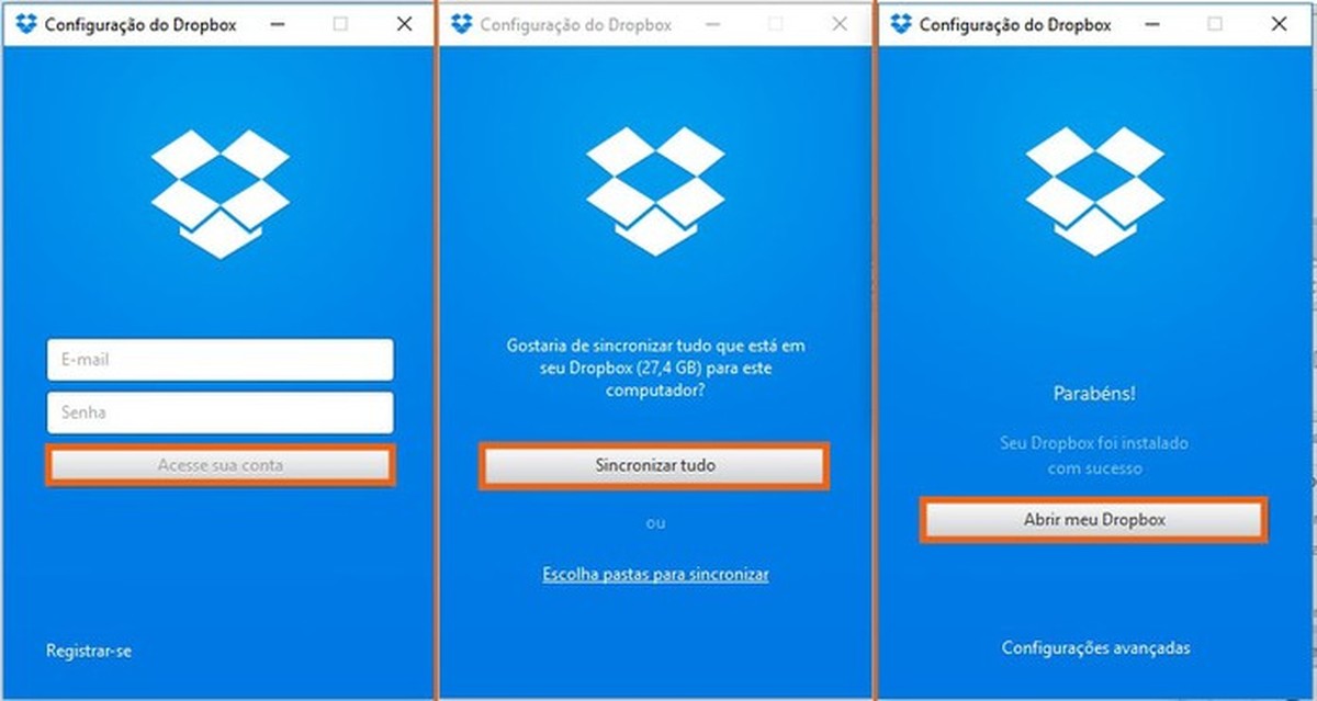 Como salvar prints do PC direto no Dropbox