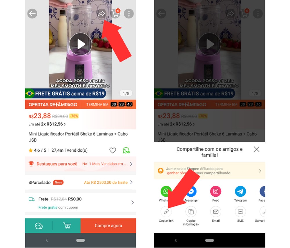 Como baixar vídeos da Shopee no Android? Confira o tutorial