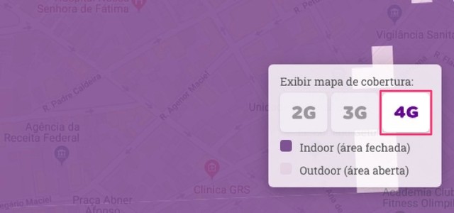 Vivo 4G: como consultar o mapa de cobertura