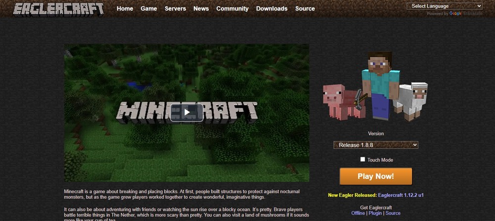 Deev.is tem Minecraft? Conheça site com games online e saiba se é seguro