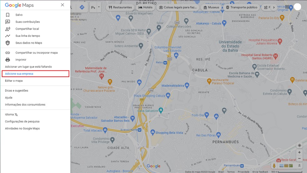 Como colocar uma empresa no Google Maps