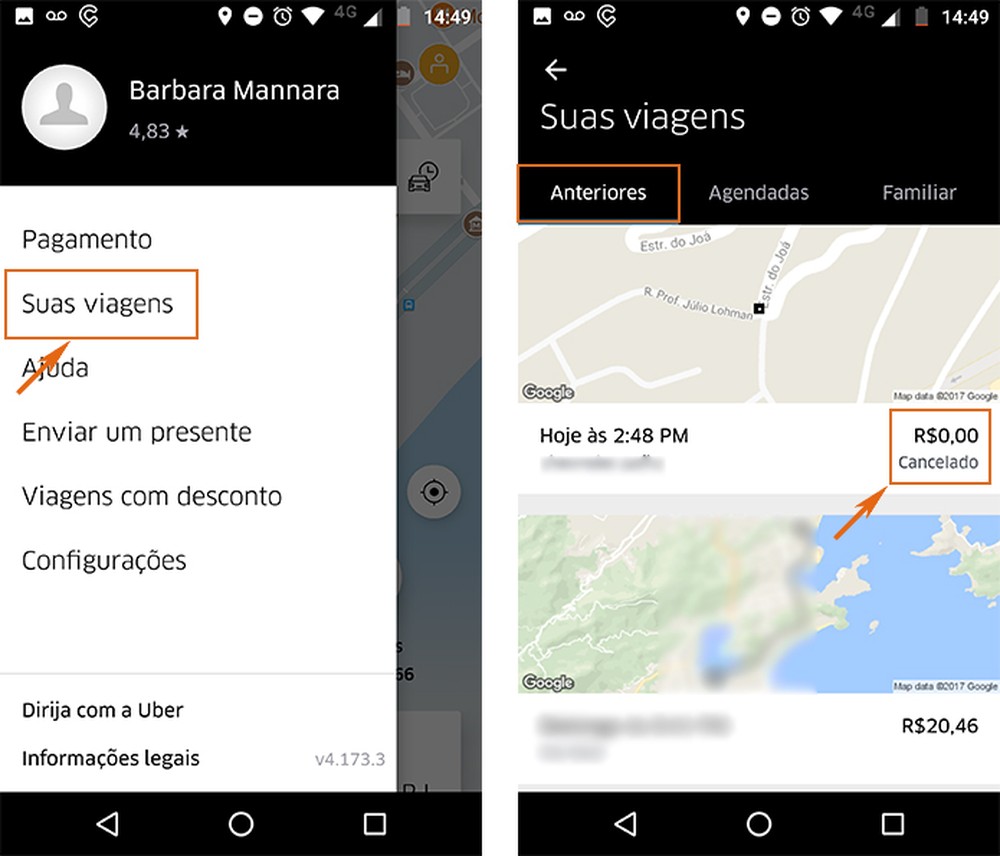 Cancelar corrida sem pagar taxa? Conheça as regras de Uber, Cabify e 99