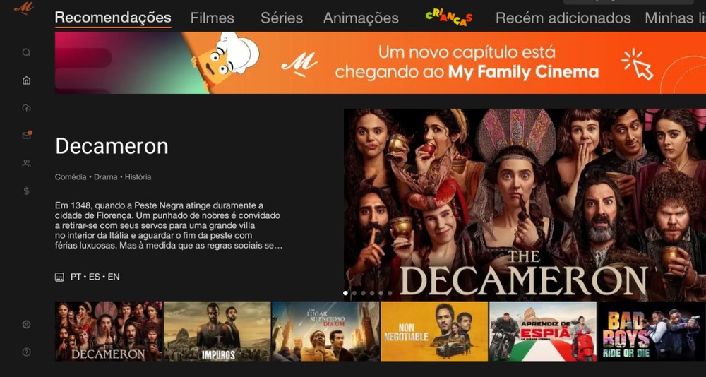 My Family Cinema é legal? Tudo sobre a plataforma de filmes e séries