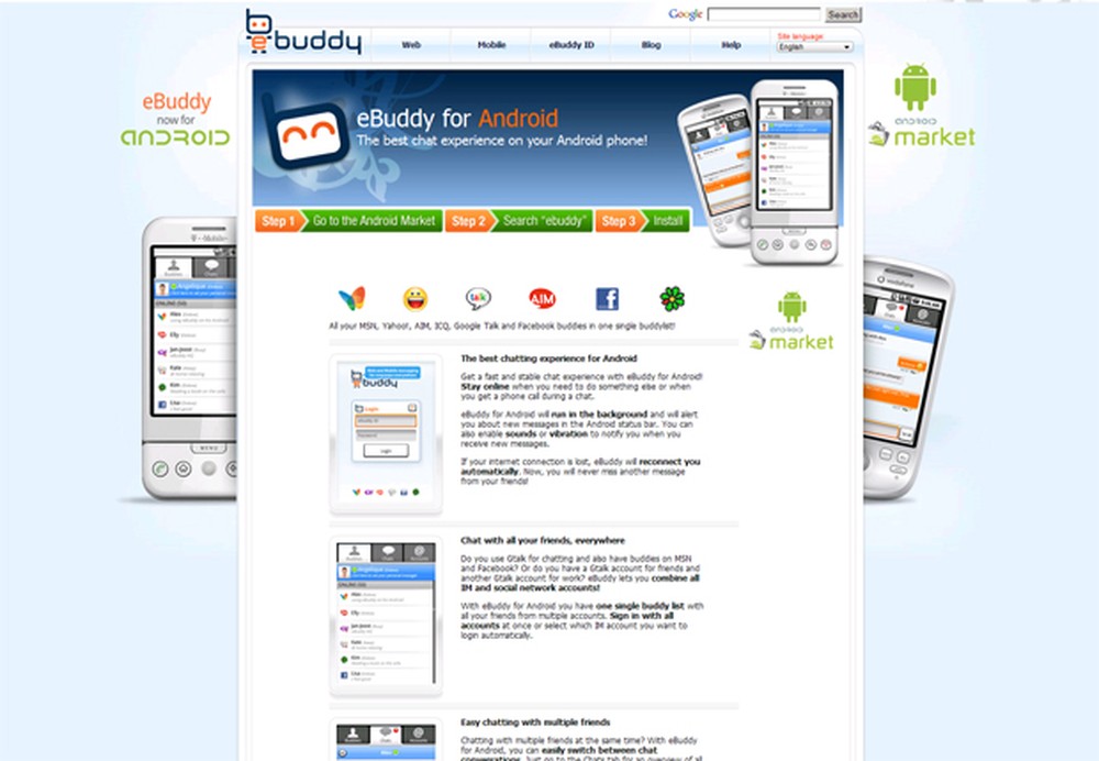 Como instalar o e-Buddy no celular