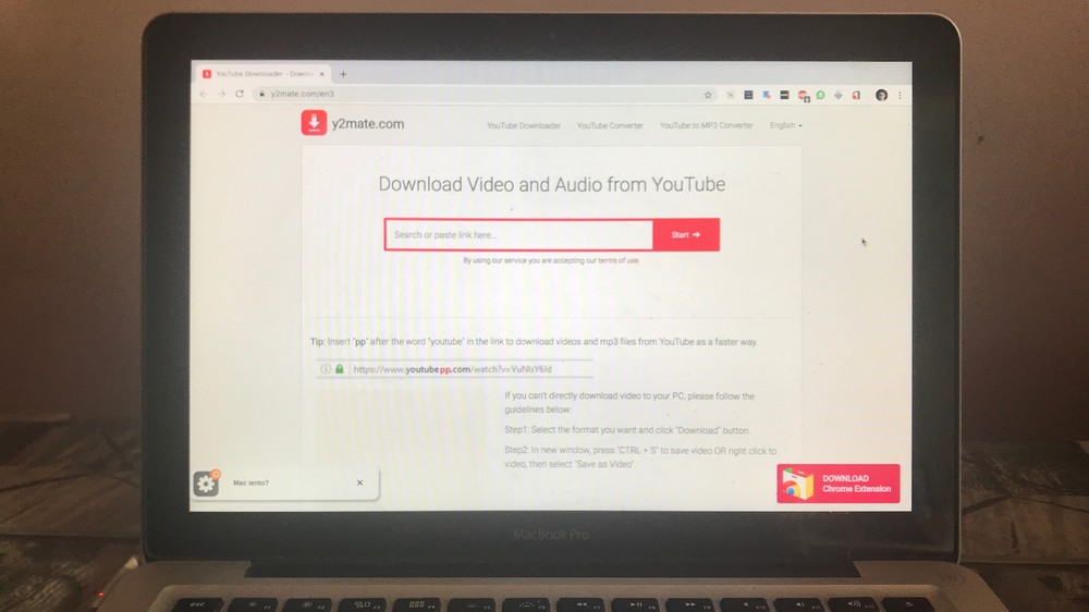 Como usar o Y2mate para baixar vídeos do YouTube