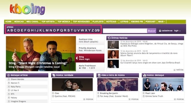 Como usar o Kboing para ouvir músicas online e de graça