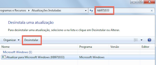 Como remover o WAT do Windows 7