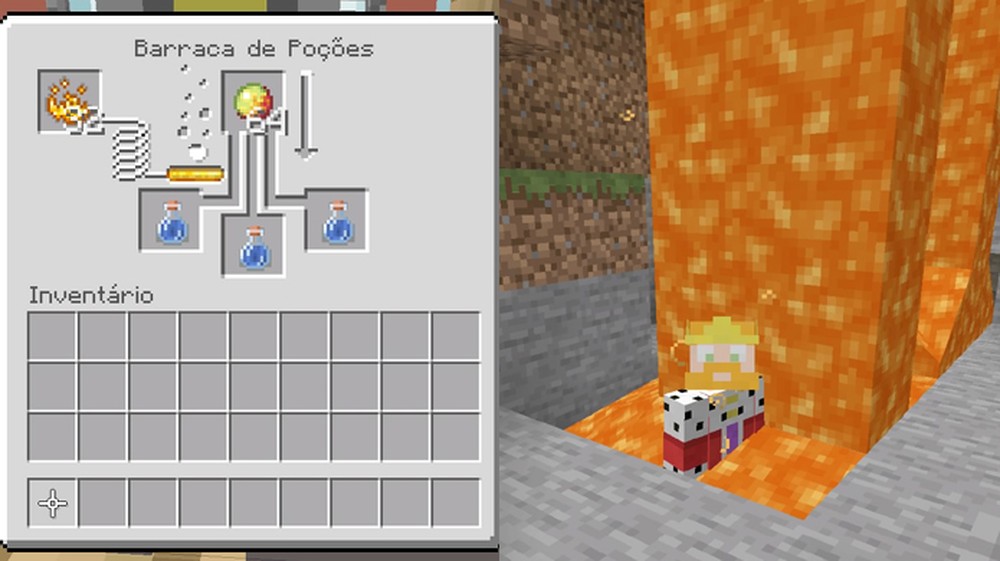 Como fazer todas as poções do Minecraft