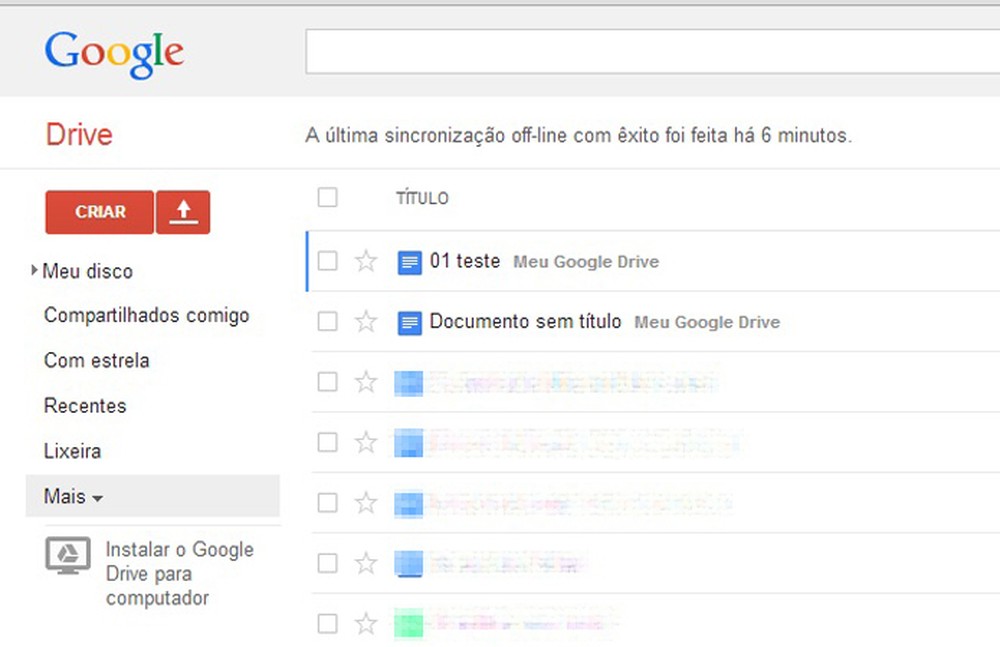 Como acessar o Google Docs offline