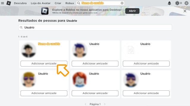 Como adicionar amigos no Roblox
