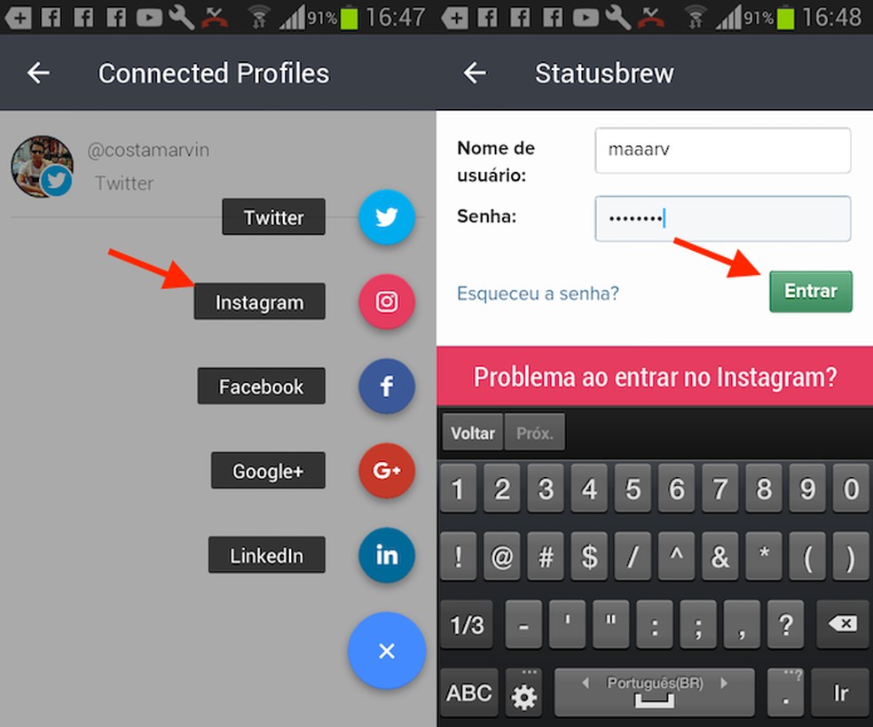 Como usar o Statusbrew, app mostra quem deixou de te seguir