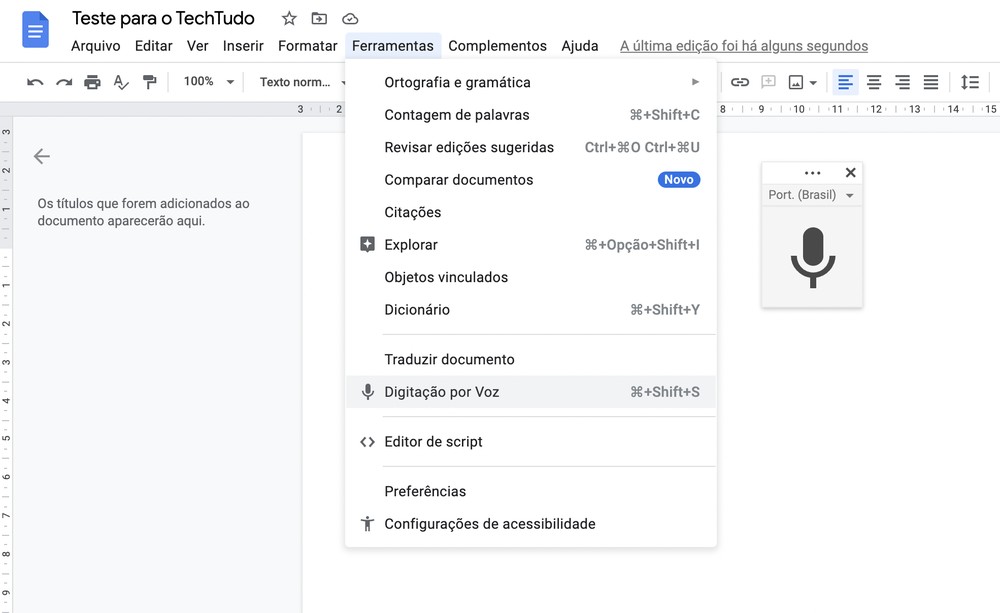 Oito funções do Google Docs que facilitam a vida de quem escreve muito