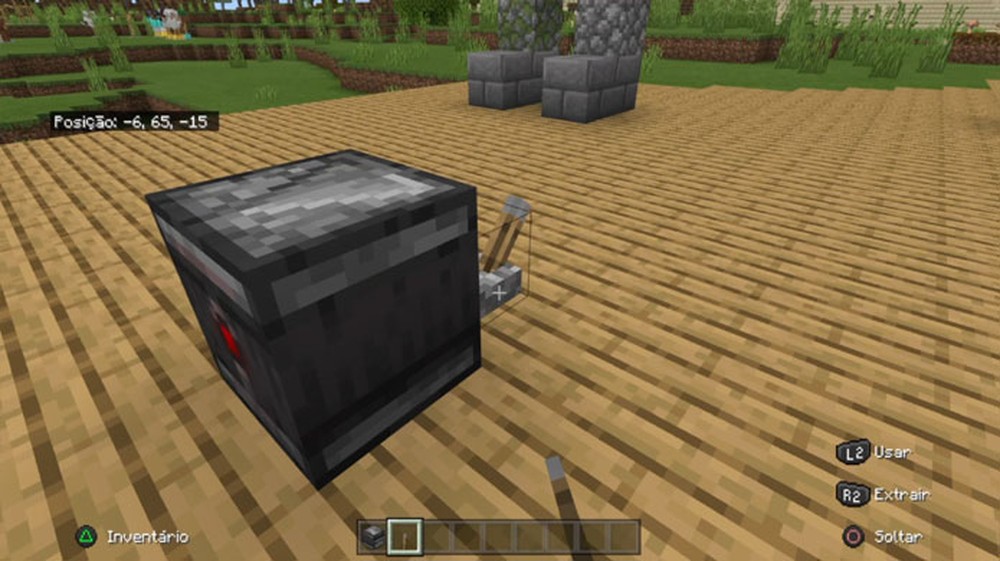 Como fazer o Observador no Minecraft