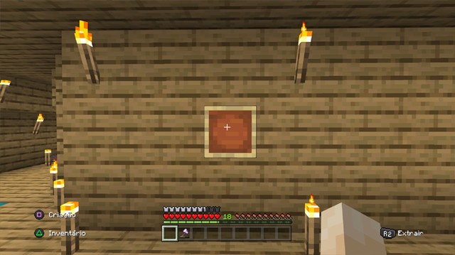Como fazer quadro no Minecraft