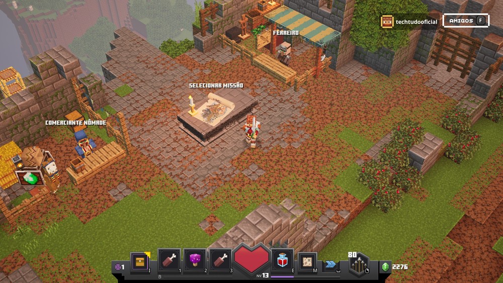 Minecraft Dungeons: testamos a versão beta do lançamento da Mojang